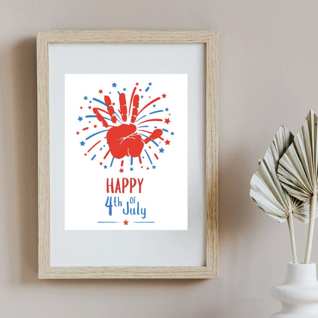 Firework Handprint Craft – Mr. Mintz Crafts
