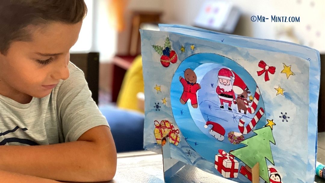 DIY 3D Christmas Craft for Kids | Santa, Tree & Holiday Friends – Mr ...