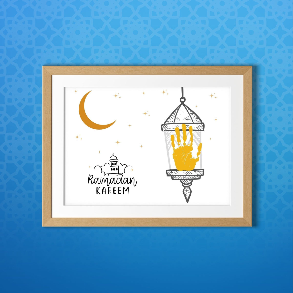 Ramadan Handprint Art – Mr. Mintz: Easy Crafts and Activities for Kids